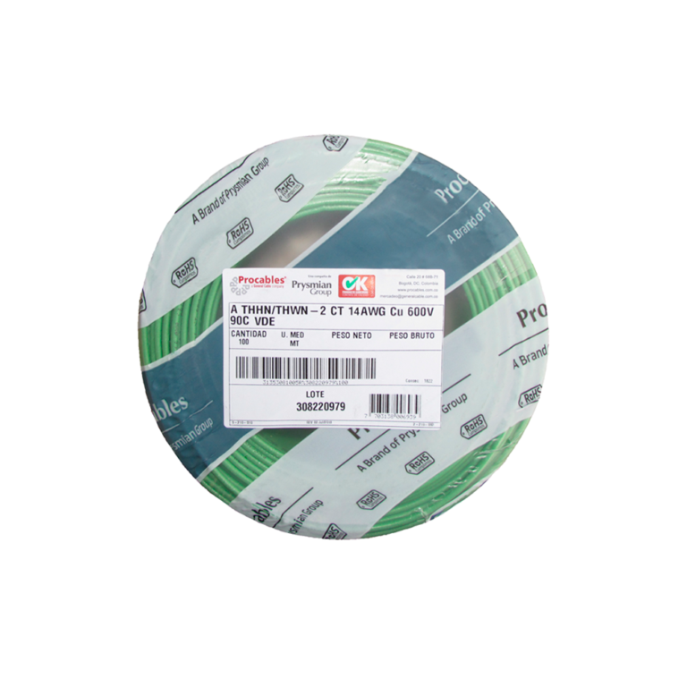 Cable electrico de cobre calibre numero 12 AWG 7 Hilos - Paneles ...